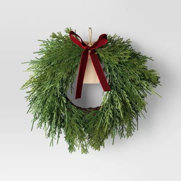 Holiday | Christmas Draping Cedar Mini Wreath | Poshmark